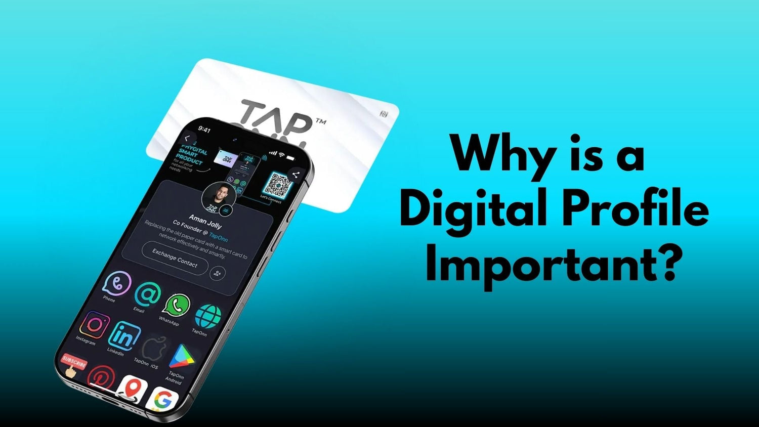 Why is a Digital Profile Important? – TapOnn