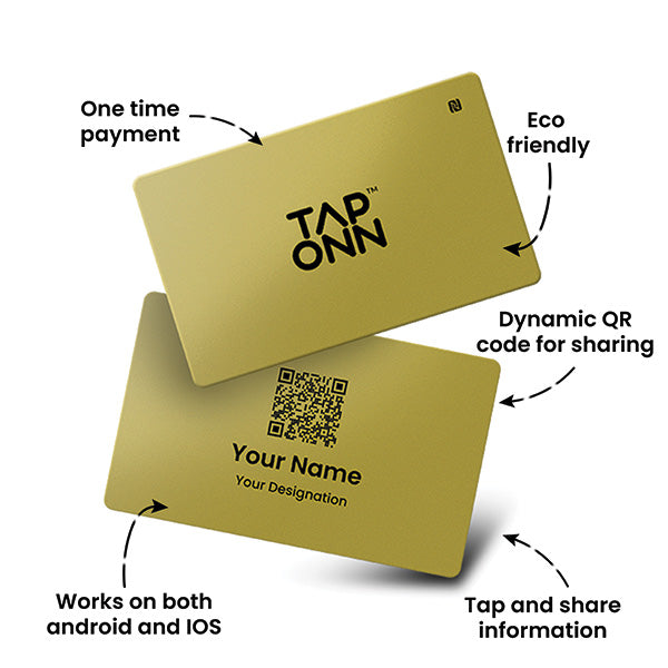 Custom Design Metal Cards – TapOnn