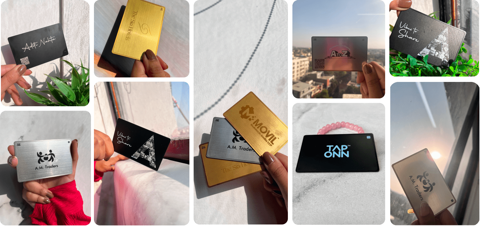 Exclusive Metal Cards