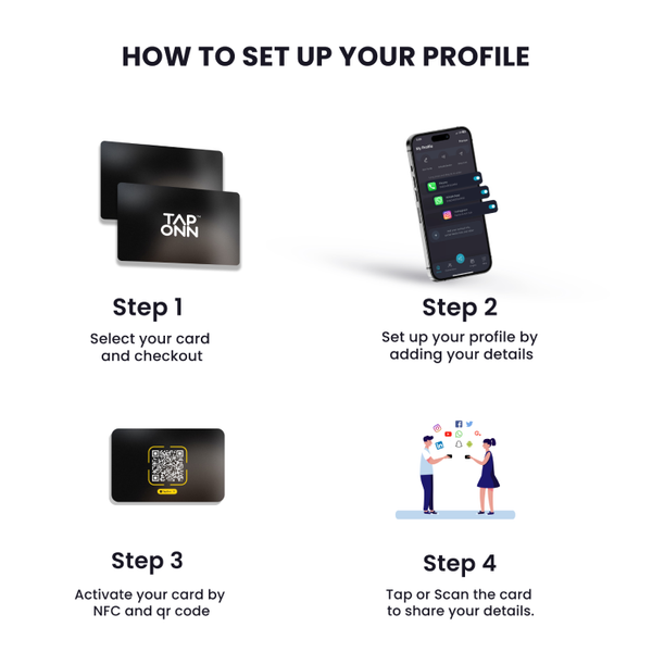 Custom Design Metal Cards – TapOnn