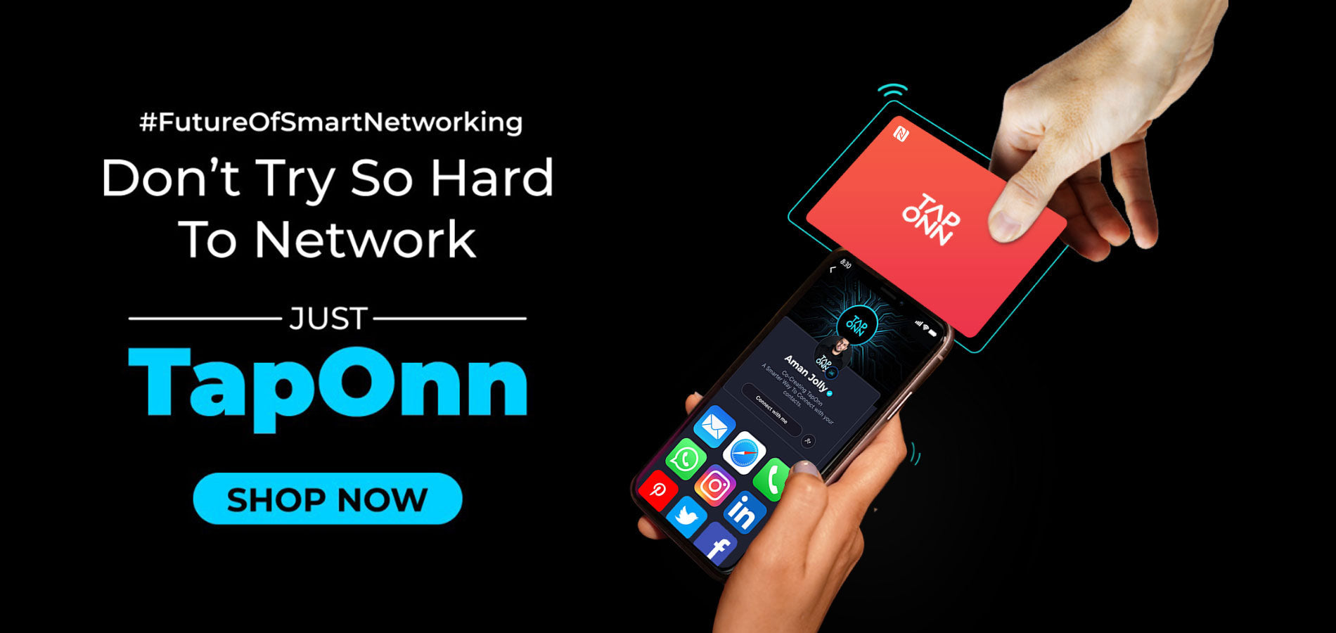 TapOnn - Smart NFC Business Cards : Revolutionize Networking